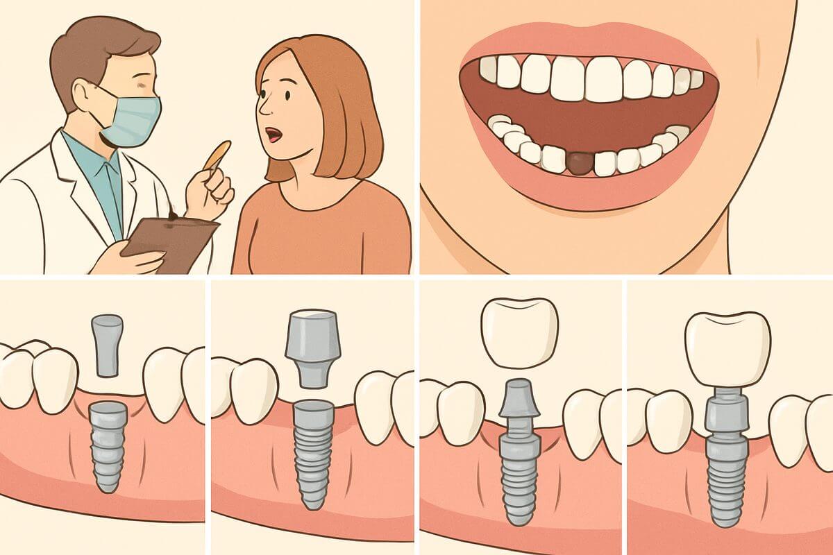 How A Tooth Implant Is Done: The Definitive Step-By-Step Guide - News ...
